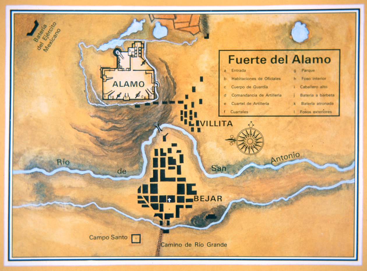 The Alamo Map The Alamo Map The Alamo Map The Alamo Map Alamo And