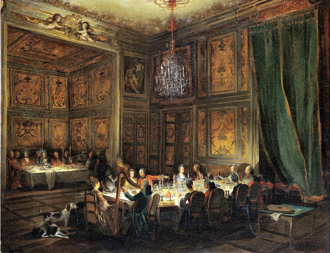 Dinner of the Prince of Conti in the Temple