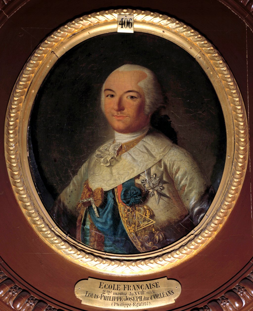 Portrait of Philippe Egalite, Louis Philippe II Joseph d'Orleans, Duke ...
