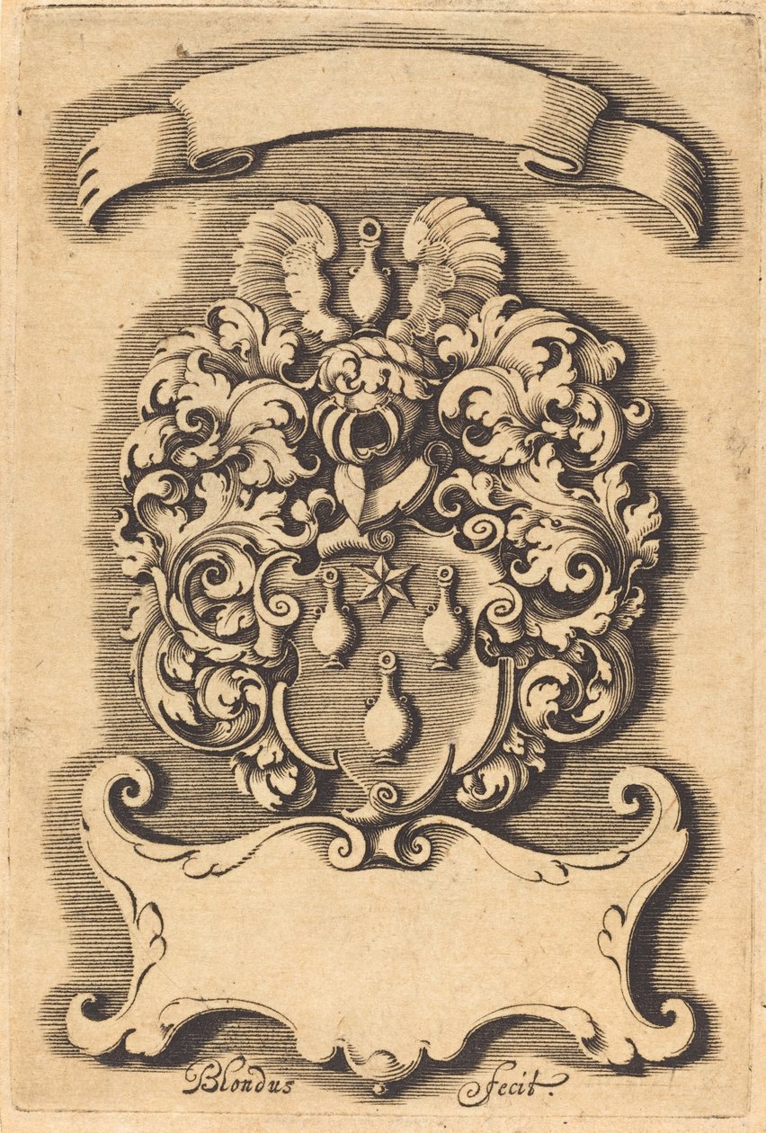 Crest by Michel Le Blon: Highest-quality art reproduction
