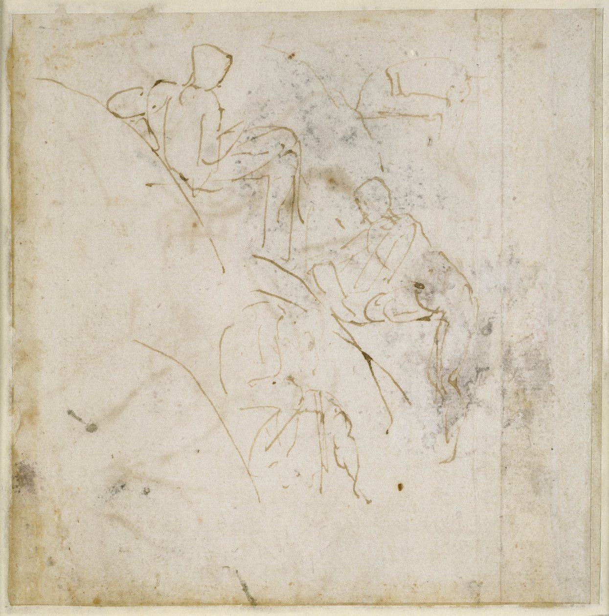 Figure Study, c.1511 by Michelangelo Buonarroti
