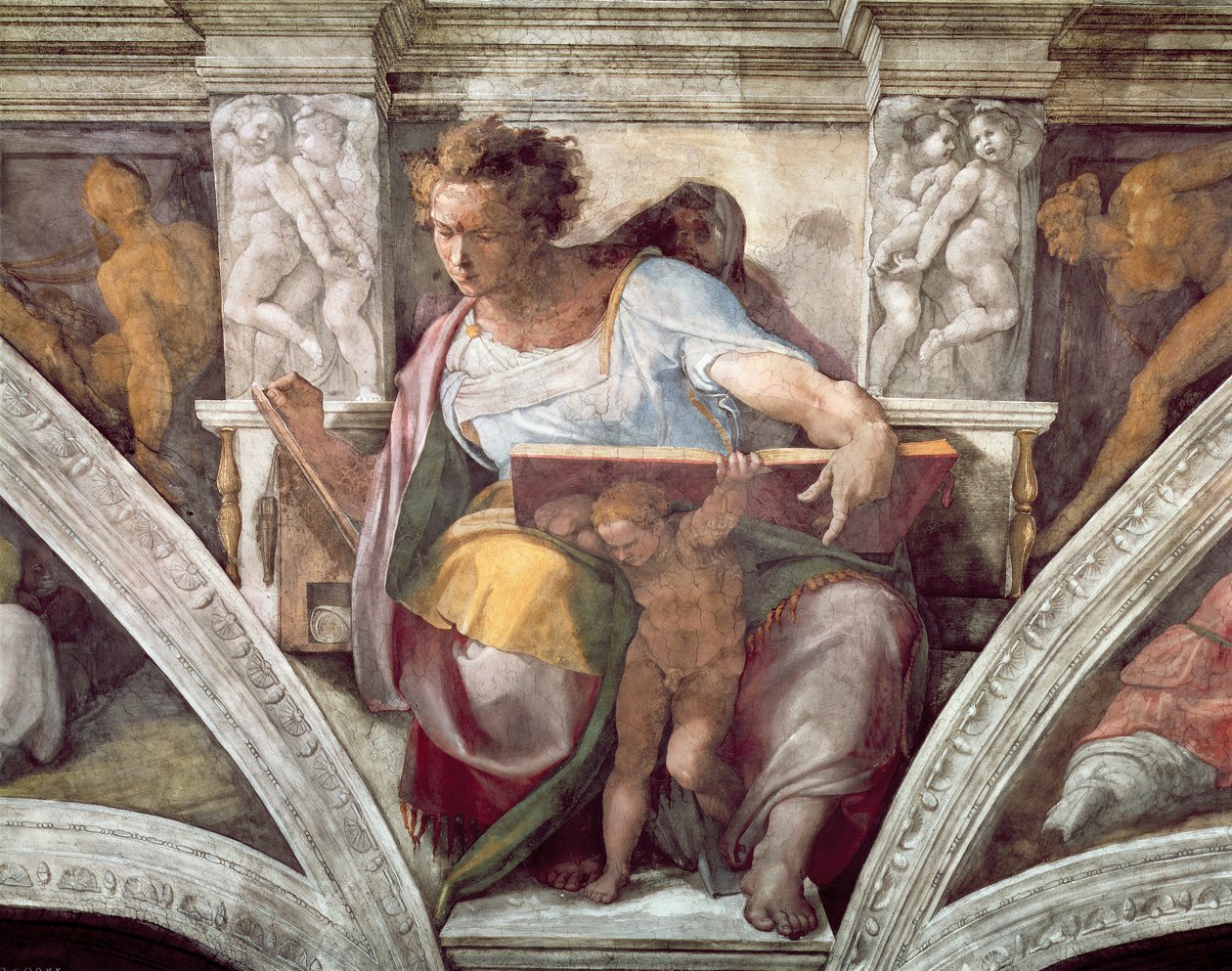 Sistine Chapel Ceiling: The Prophet Daniel, c.1508-10