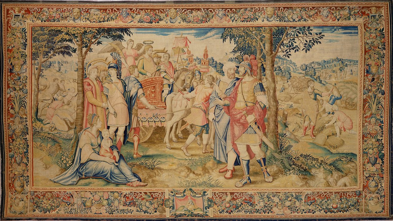 Joseph Ruler over Egypt by Michiel I Coxcie: Fine art print