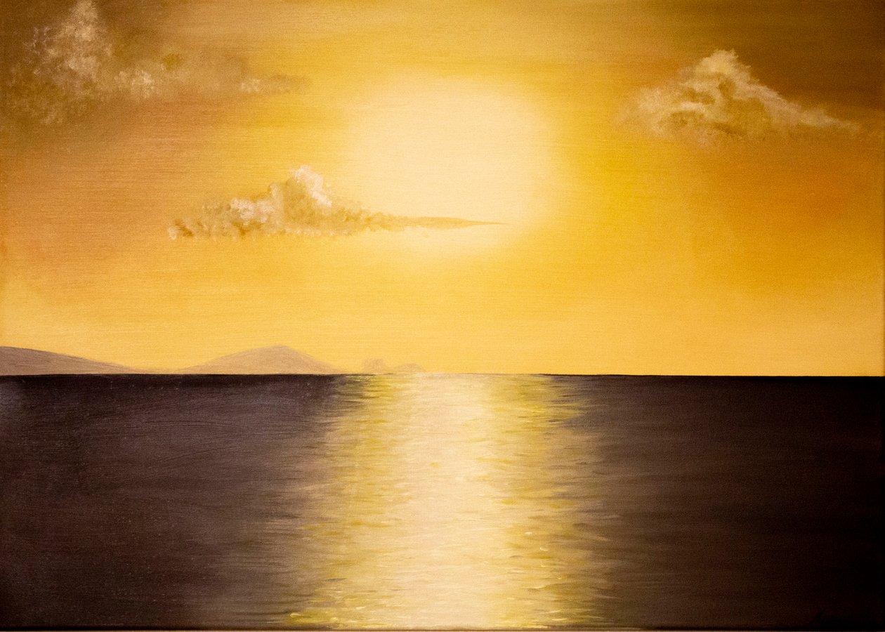 Sunset by Mimi_art: Highest-quality art reproduction