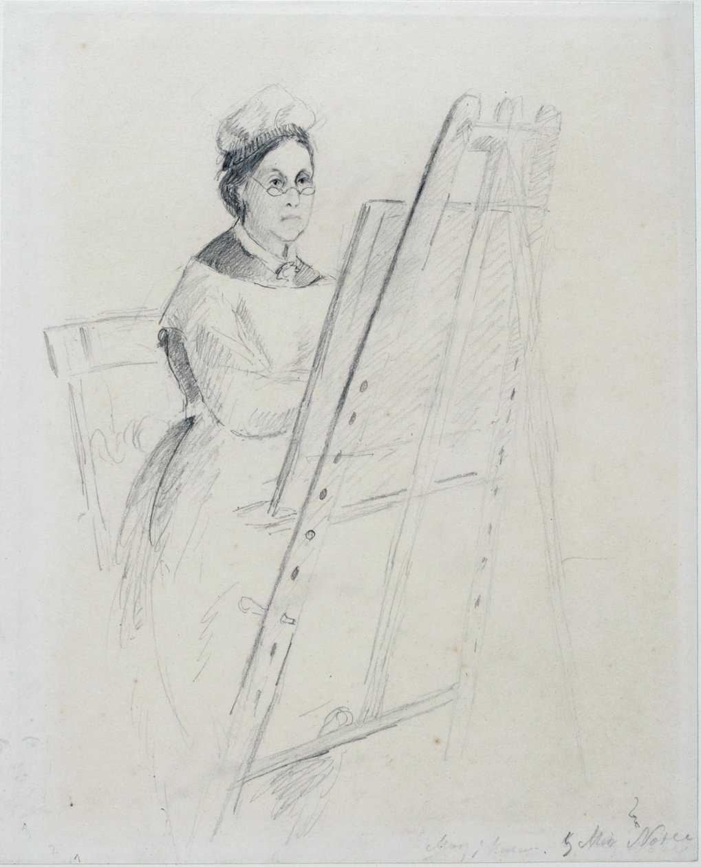Portrait of Mary Jane Hancock by Miss Noble