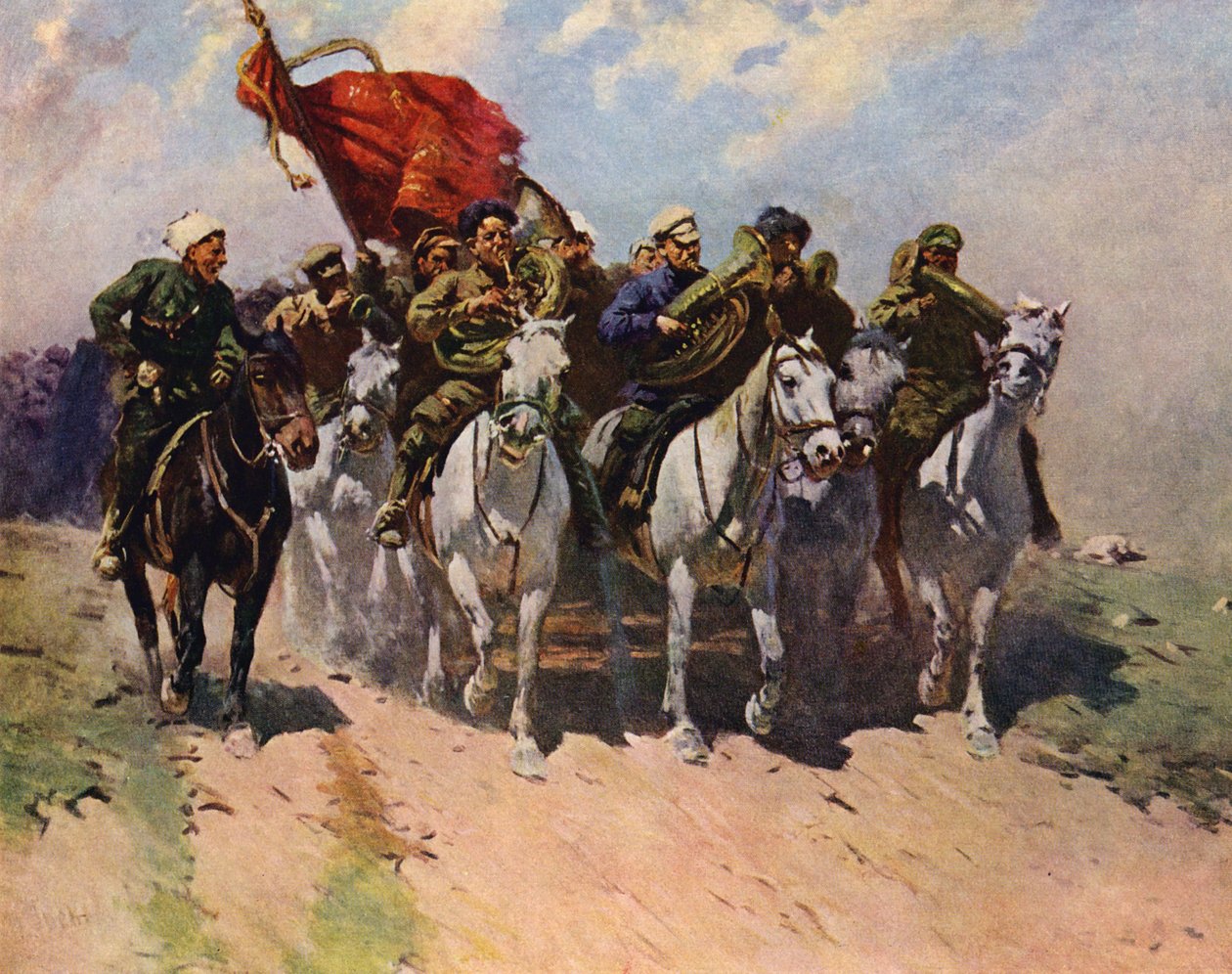 Buglers of the First Red Cavalry Army
