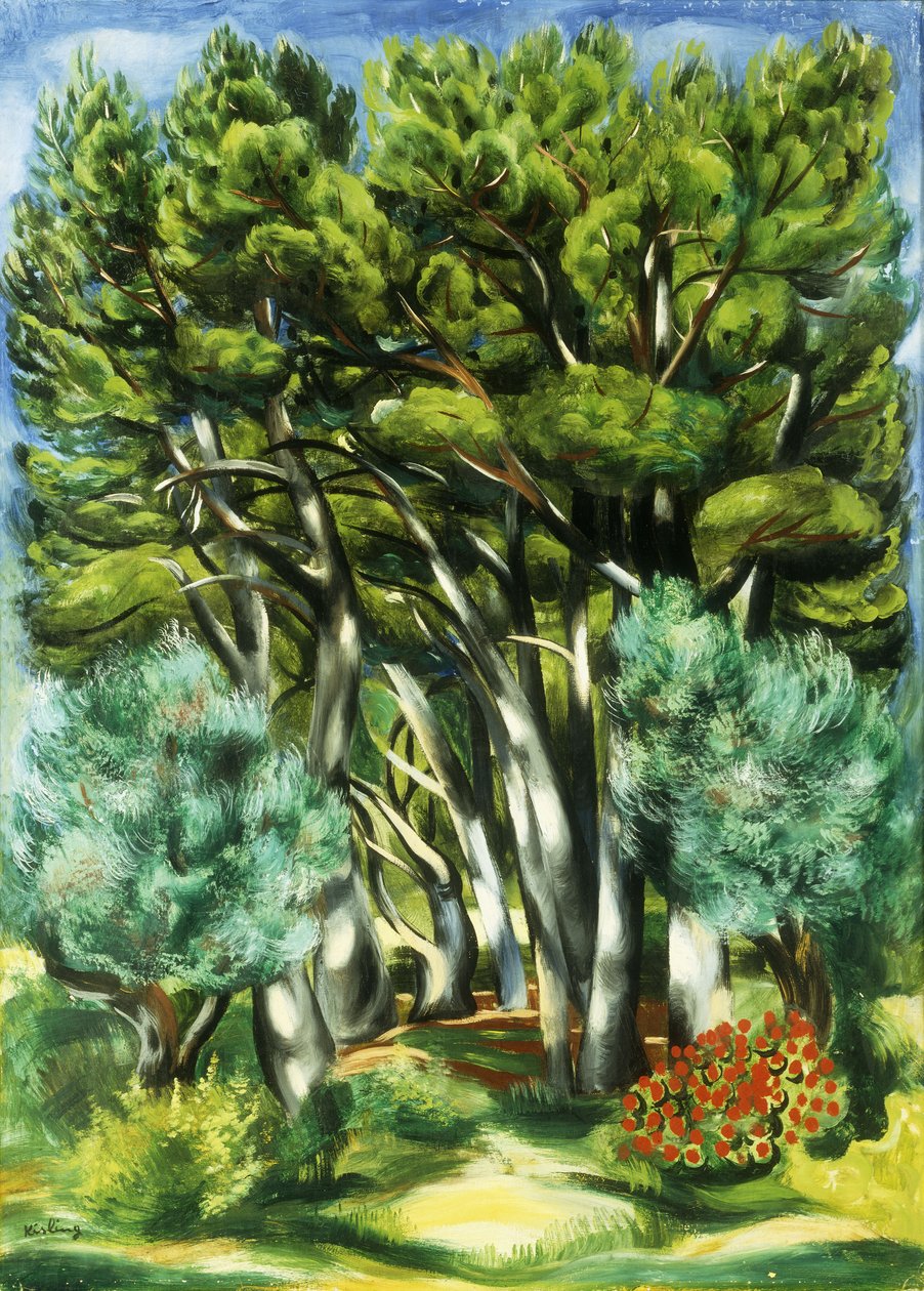 Landscape by Moise Kisling: Highest-quality art reproduction