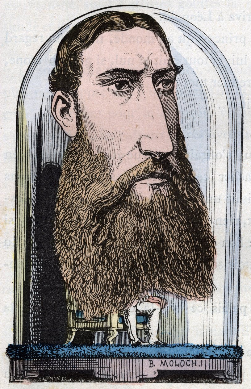 Portrait of Leopold II, King of the Belgians (Louis Philippe Marie ...