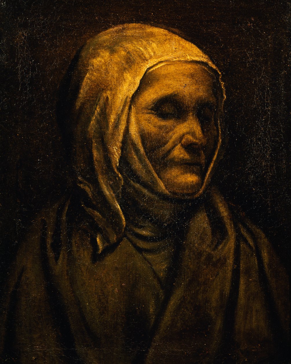 Portrait of Saint Angela Merici by Moretto da Brescia