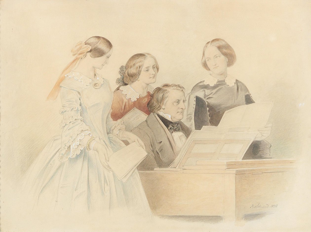 The rehearsal with Franz Lachner