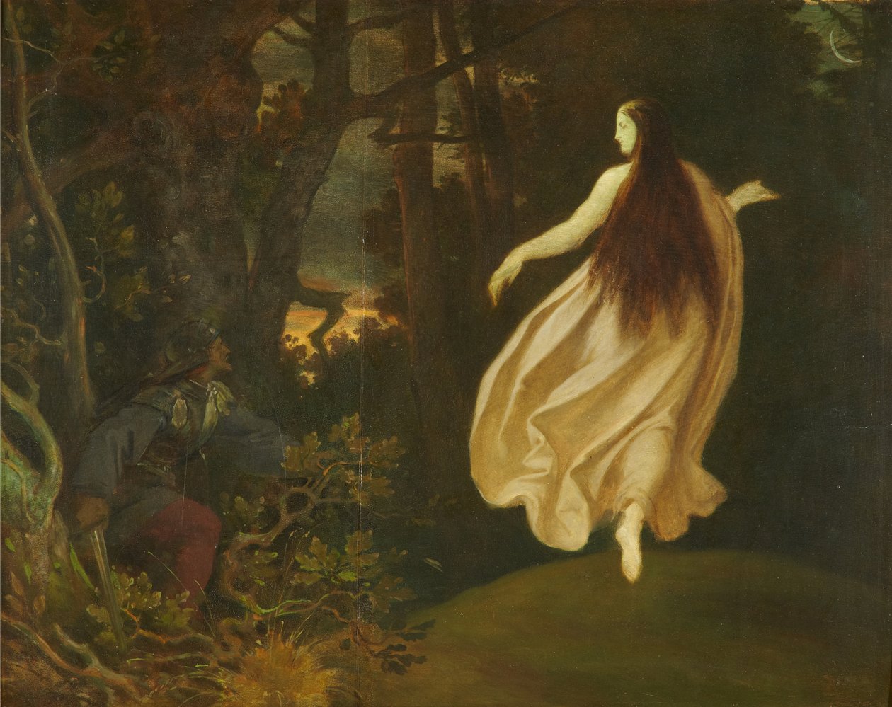 Apparition in the Forest (from Sleeping Beauty), before 1858