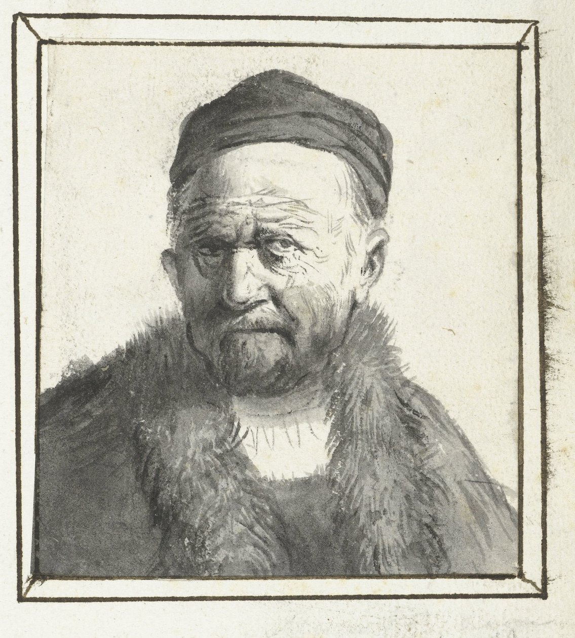 Bust of a Man by Moses Ter Borch: Buy fine art print