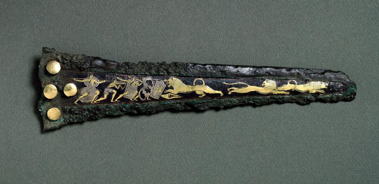 Dagger by Mycenaean: Highest-quality art reproduction