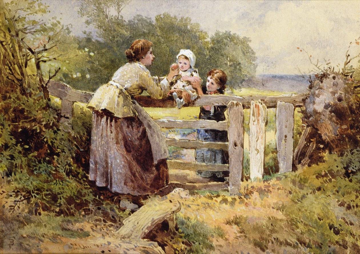 The Stile by Myles Birket Foster: Buy fine art print