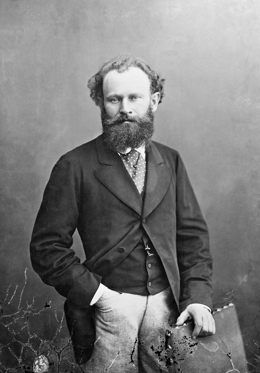 Portrait of Edouard Manet, 1874 by Nadar: Fine art print