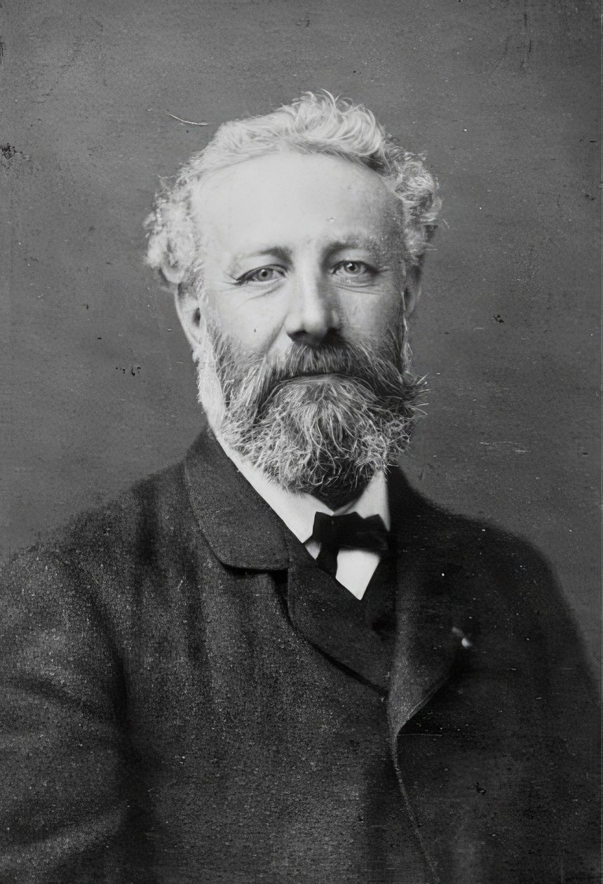 Jules Verne (1828-1905). French Writer by Nadar