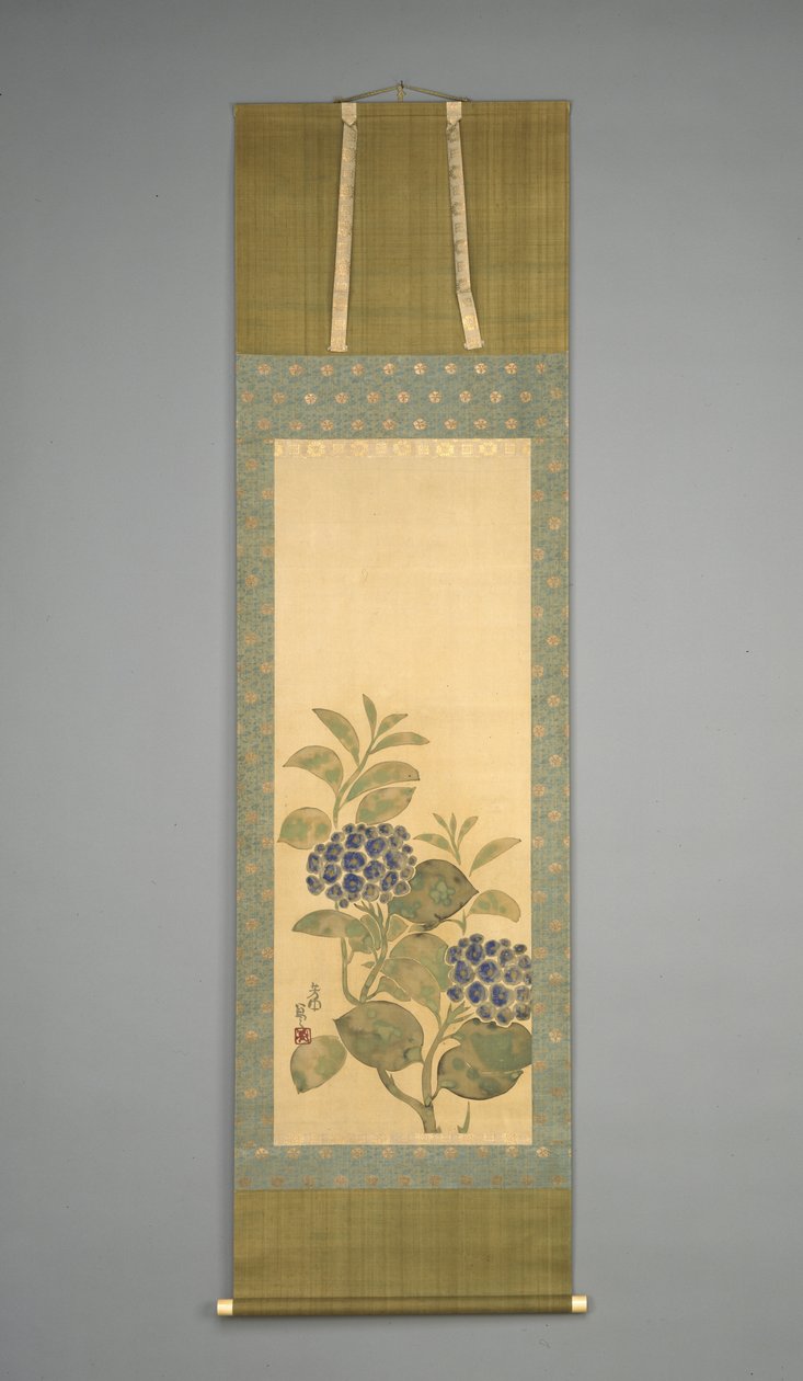 Hydrangea by Nakamura Hochu: High-quality fine art print