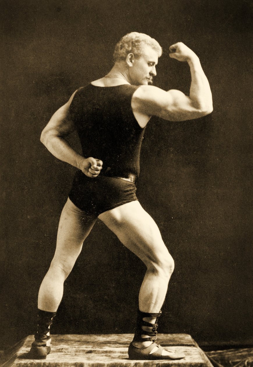 Eugen Sandow, in Classical Ancient Greco-Roman Pose, c.1893