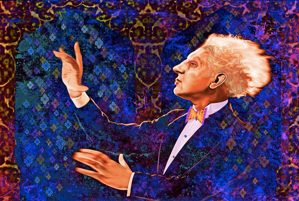 Leopold Stokowski by Neale Osborne: Buy fine art print