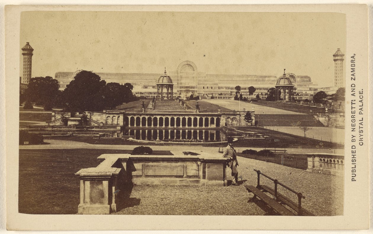 Exterior Long View of The Crystal Palace Building and Grounds