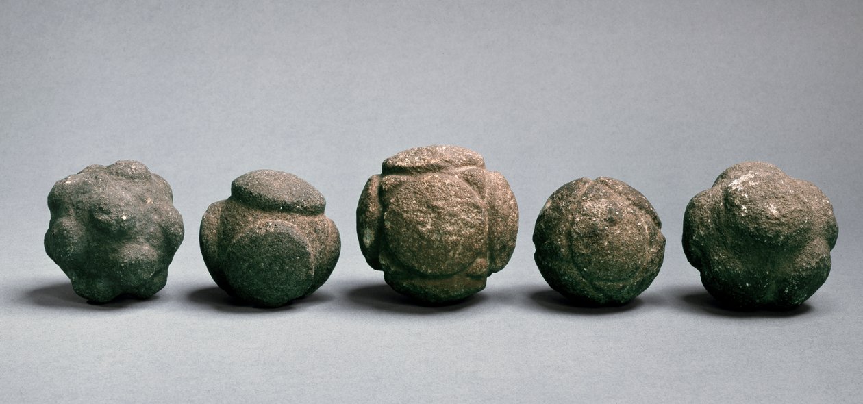 Carved balls, Scotland, late Neolithic, c.3750-2000 BC