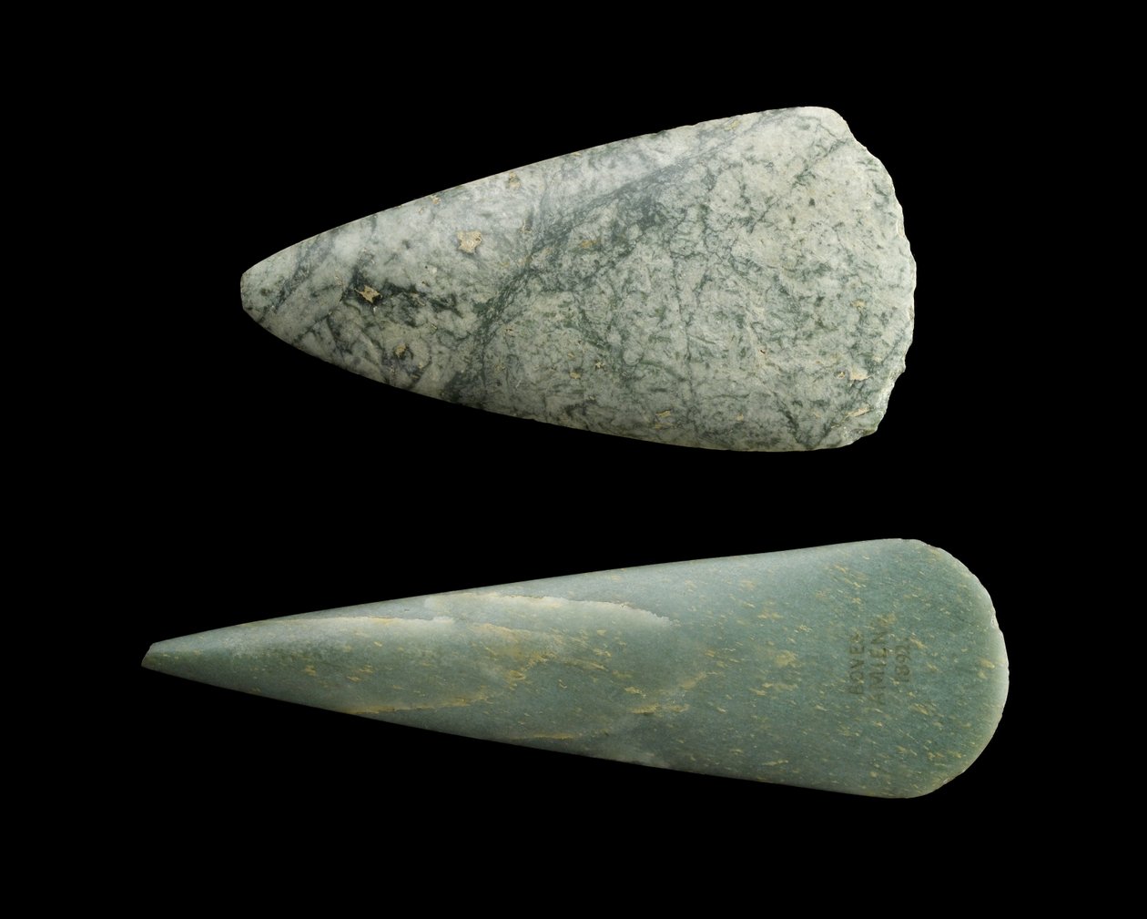 Jadeite axes, Neolithic Period (central Europe) by Neolithic