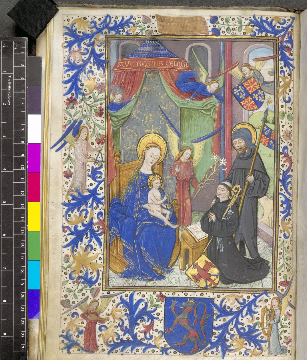 Virgin of the Lily with the patron Willem van Bossunt, from the Ghent ...