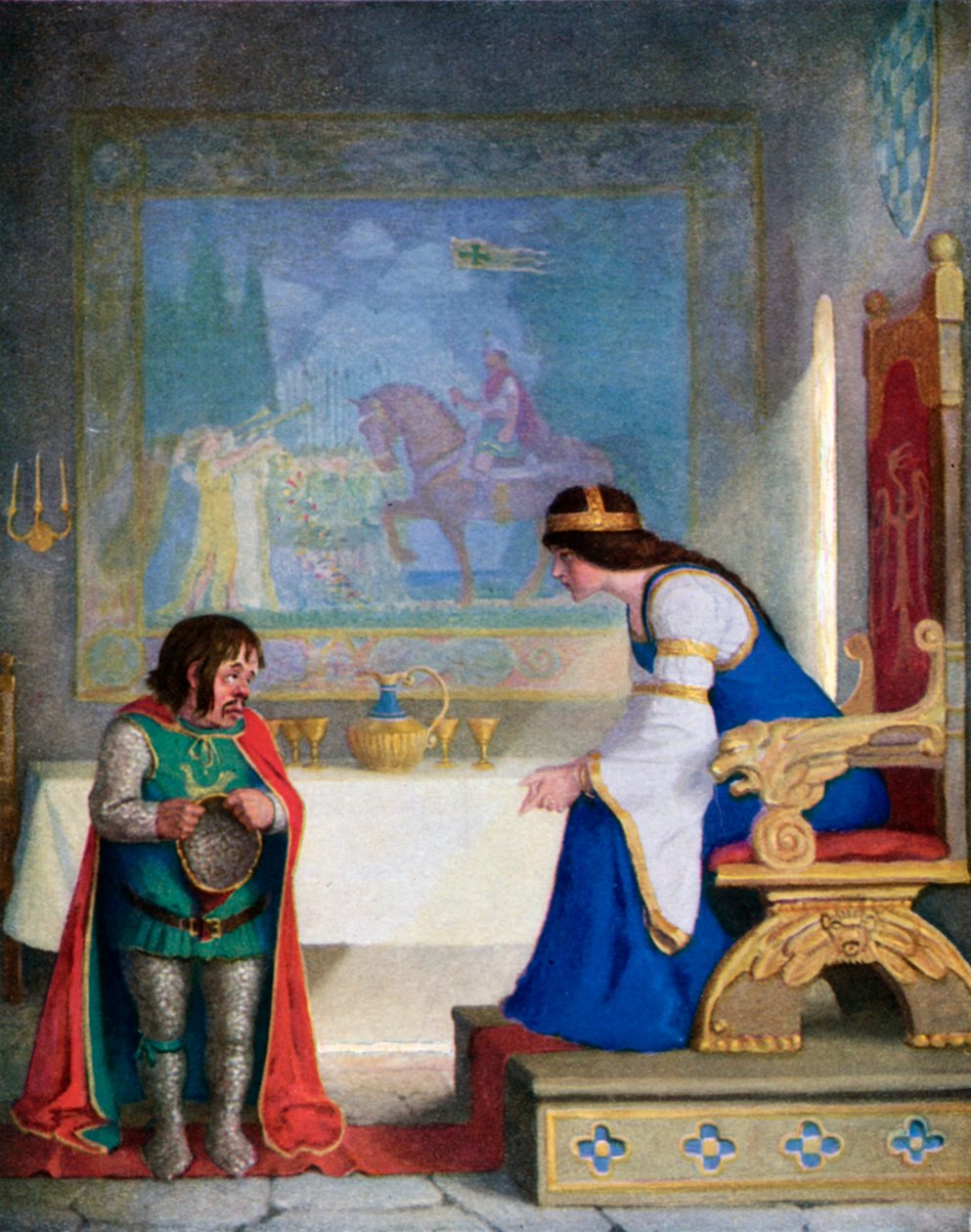 The Lady Lyoness. Had the Dwarf in Examination