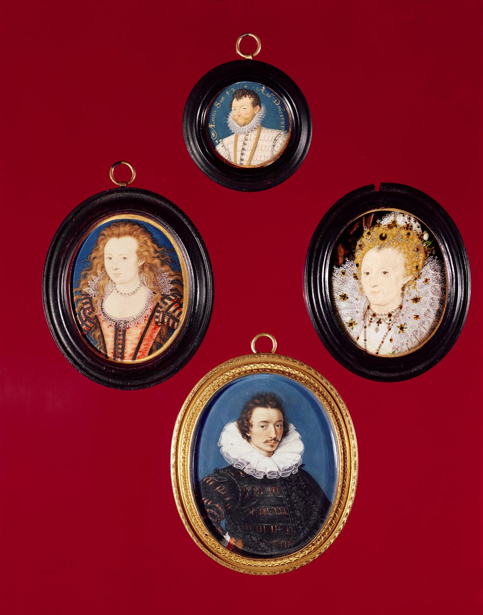Collection of Miniatures by Nicholas Hilliard