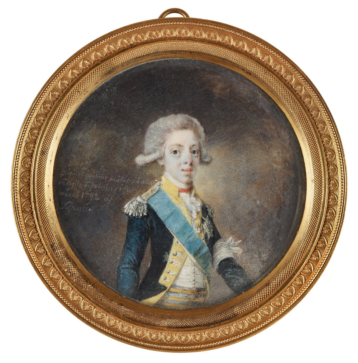 Portrait of Gustav IV Adolf of Sweden by Niclas Lafrensen