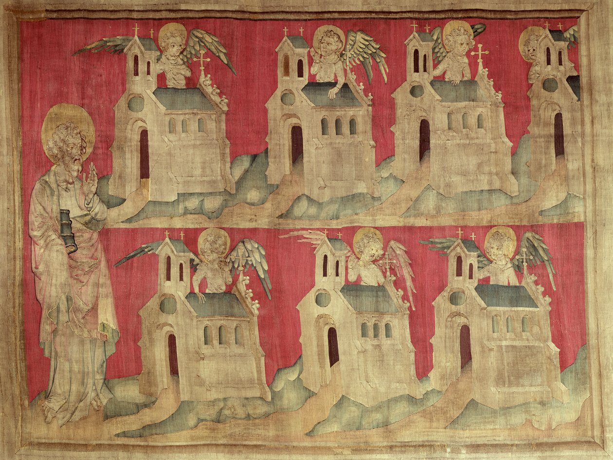 St. John and the Seven Churches of Asia, no.2 from 'The Apocalypse of ...