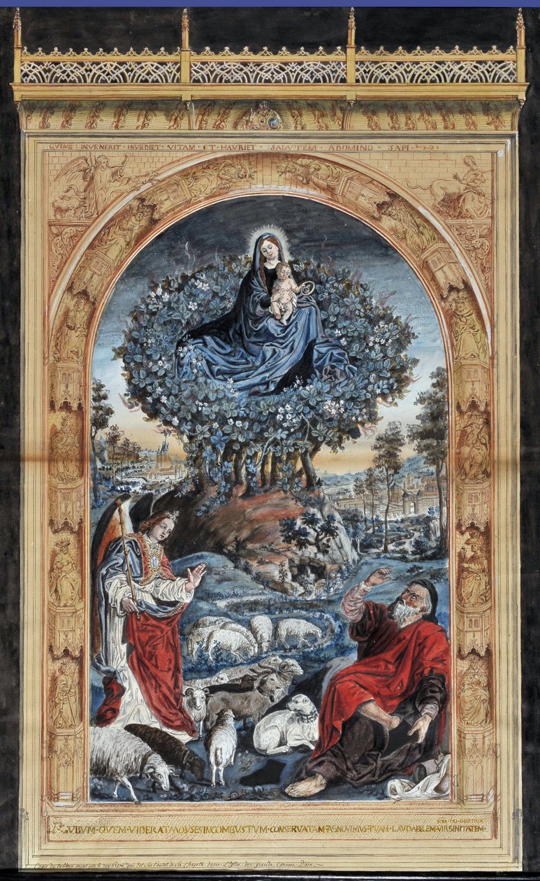 Copy of Burning Bush, Moses on Mount Sinai