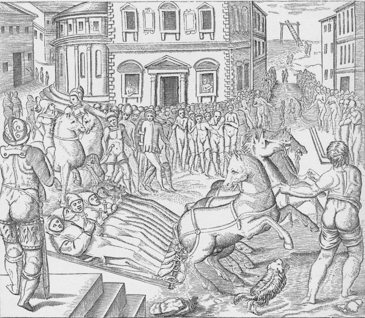 Execution of Three Carthusian Martyrs, Tyburn, London