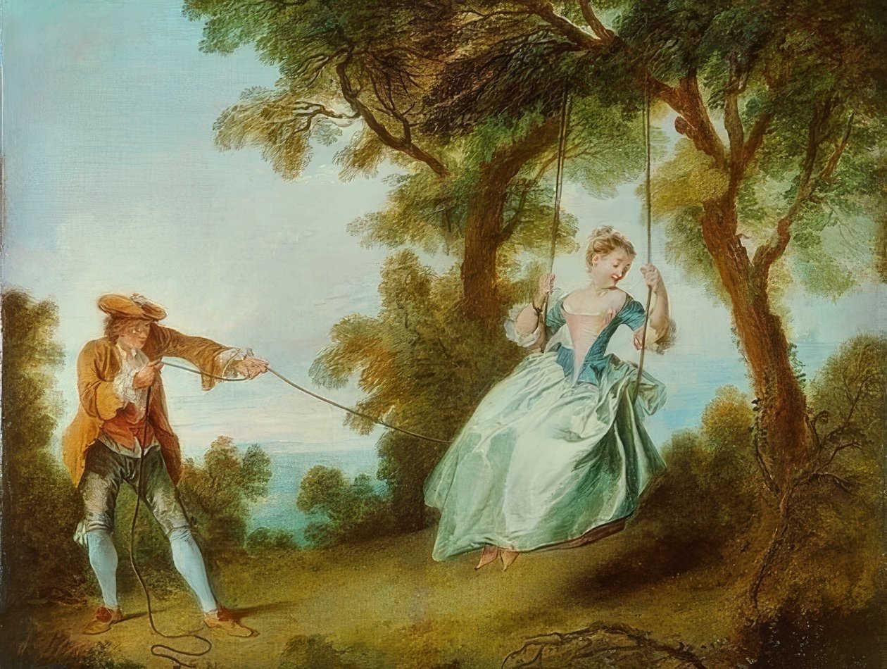 The Swing. 1730 by Nicolas Lancret: Buy fine art print