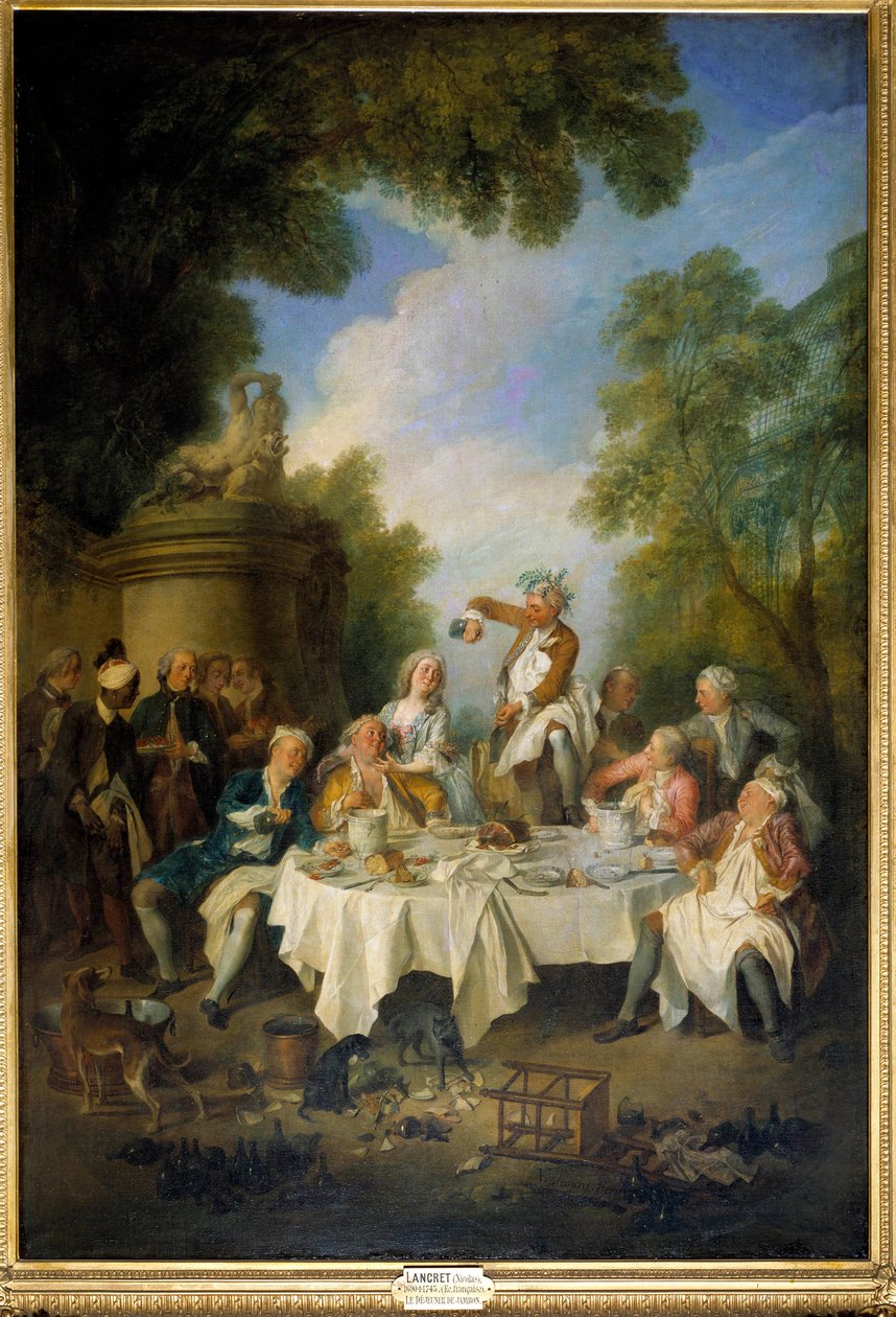 The Ham Scene by Nicolas Lancret: Buy fine art print