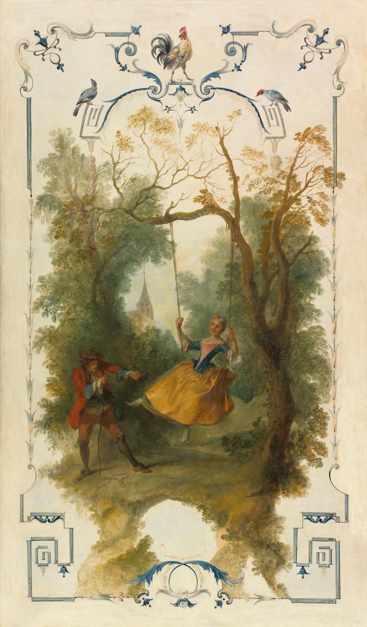 The Swing by Nicolas Lancret: Buy fine art print