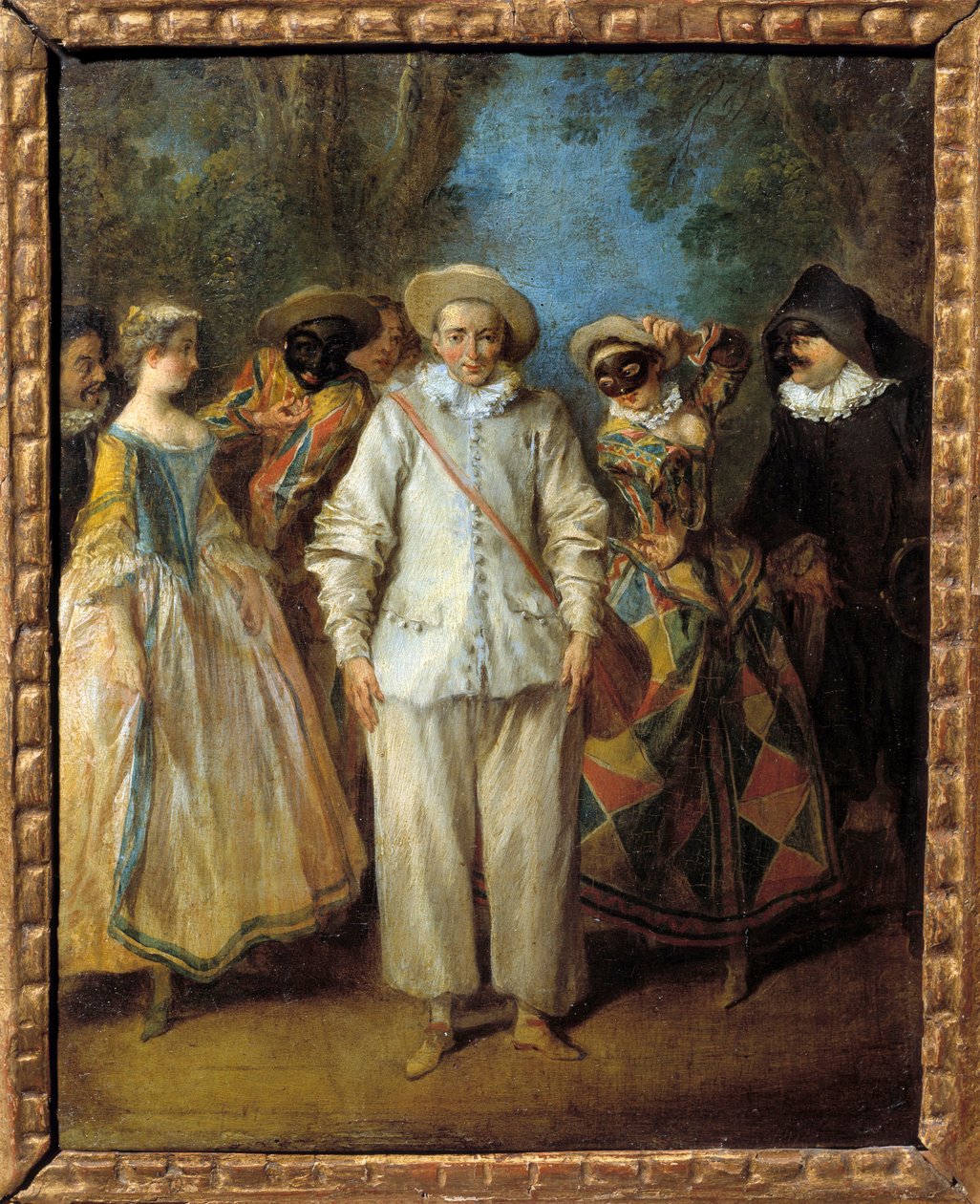 The Actors of the Italian Comedie (Commedia dell'arte) or the Italian ...