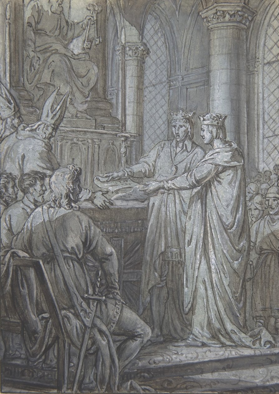 Louis III and Carloman give the bishops of the Kingdom assurance of ...