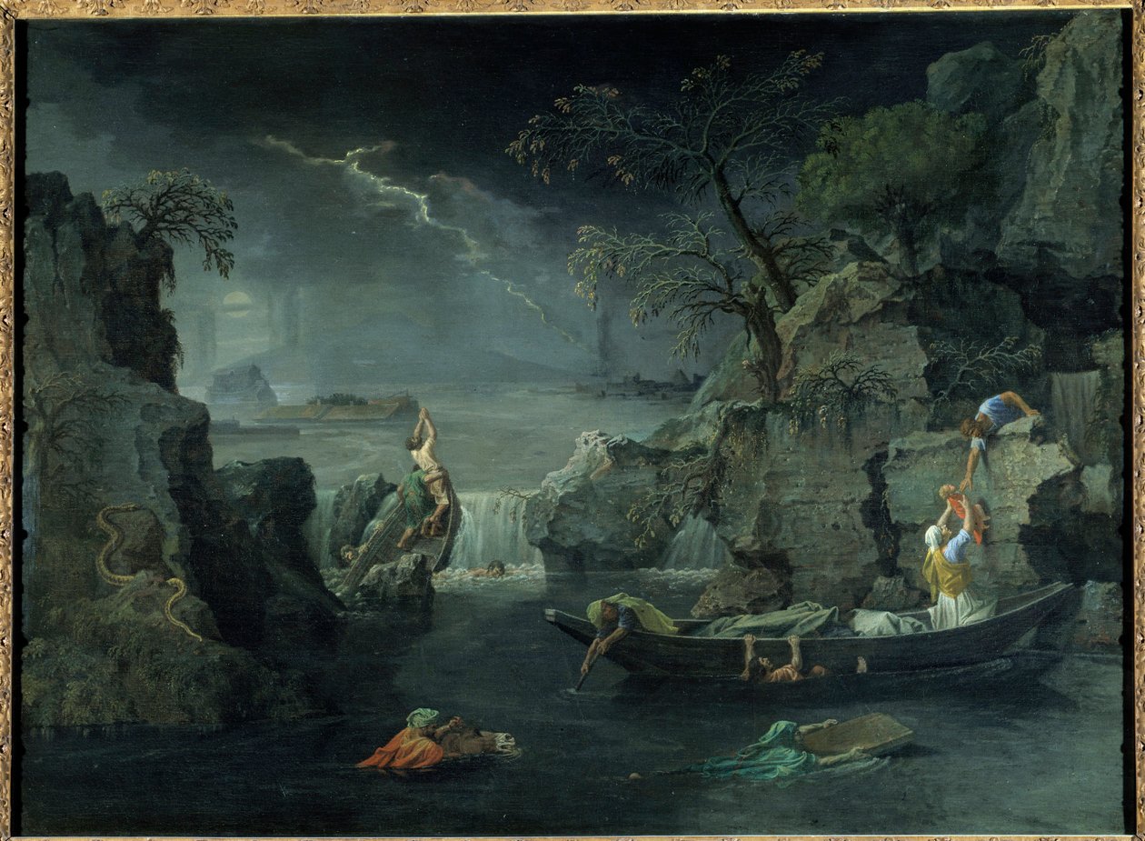 Winter or Deluge by Nicolas Poussin: Buy fine art print