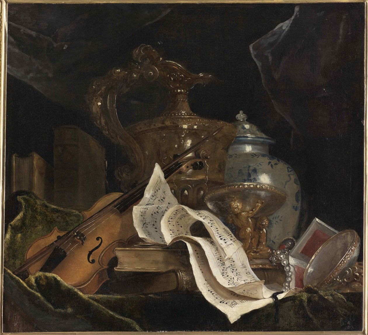 Still life with musical instrument