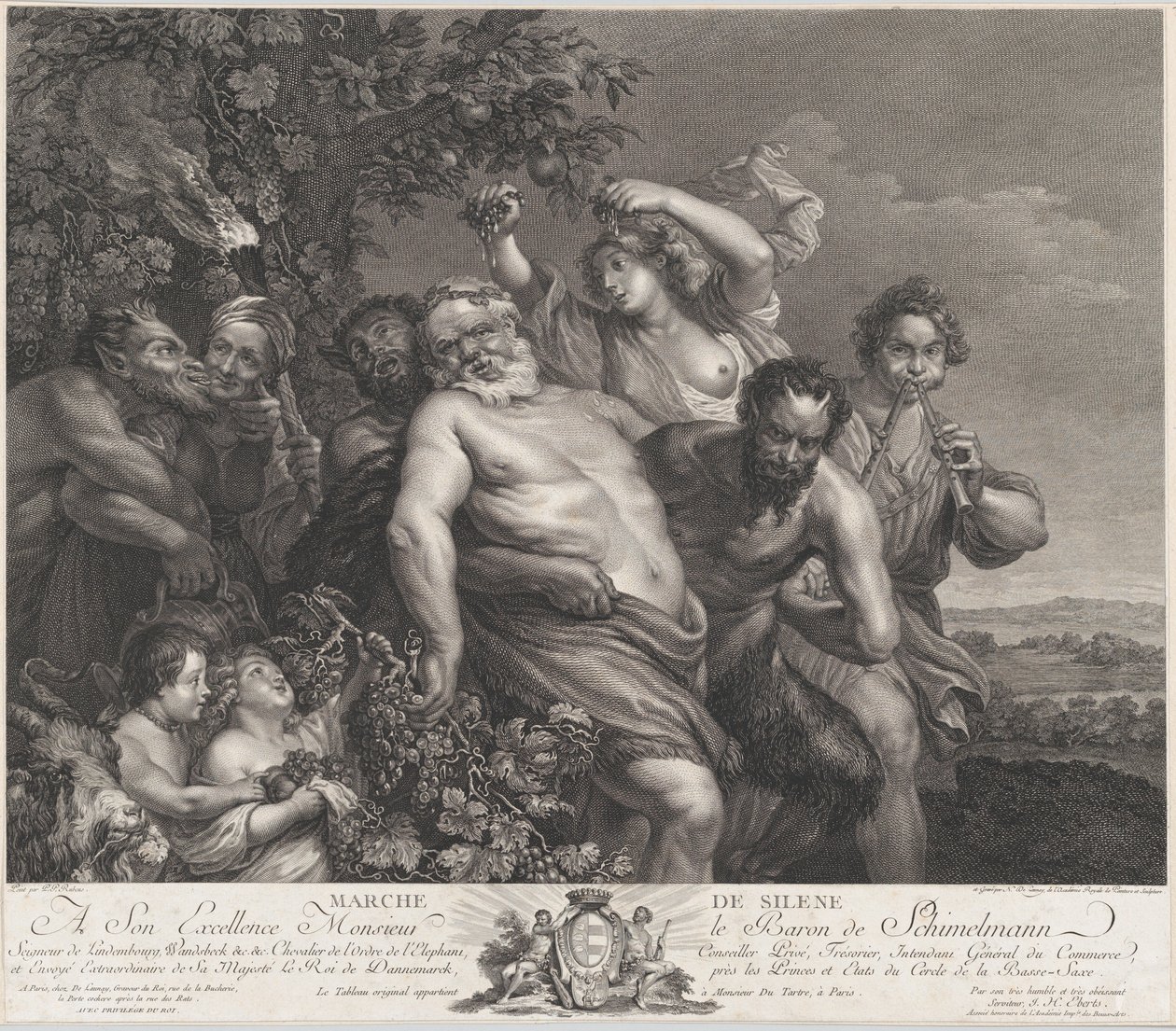 The Triumph of Silenus, 1775-78 by Nicolas de Launay