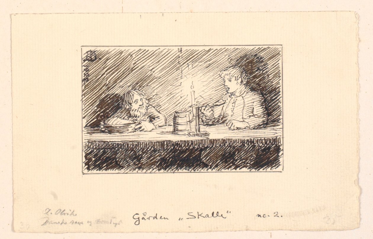 Illustration for Strandvarslet and Kirkegrimen