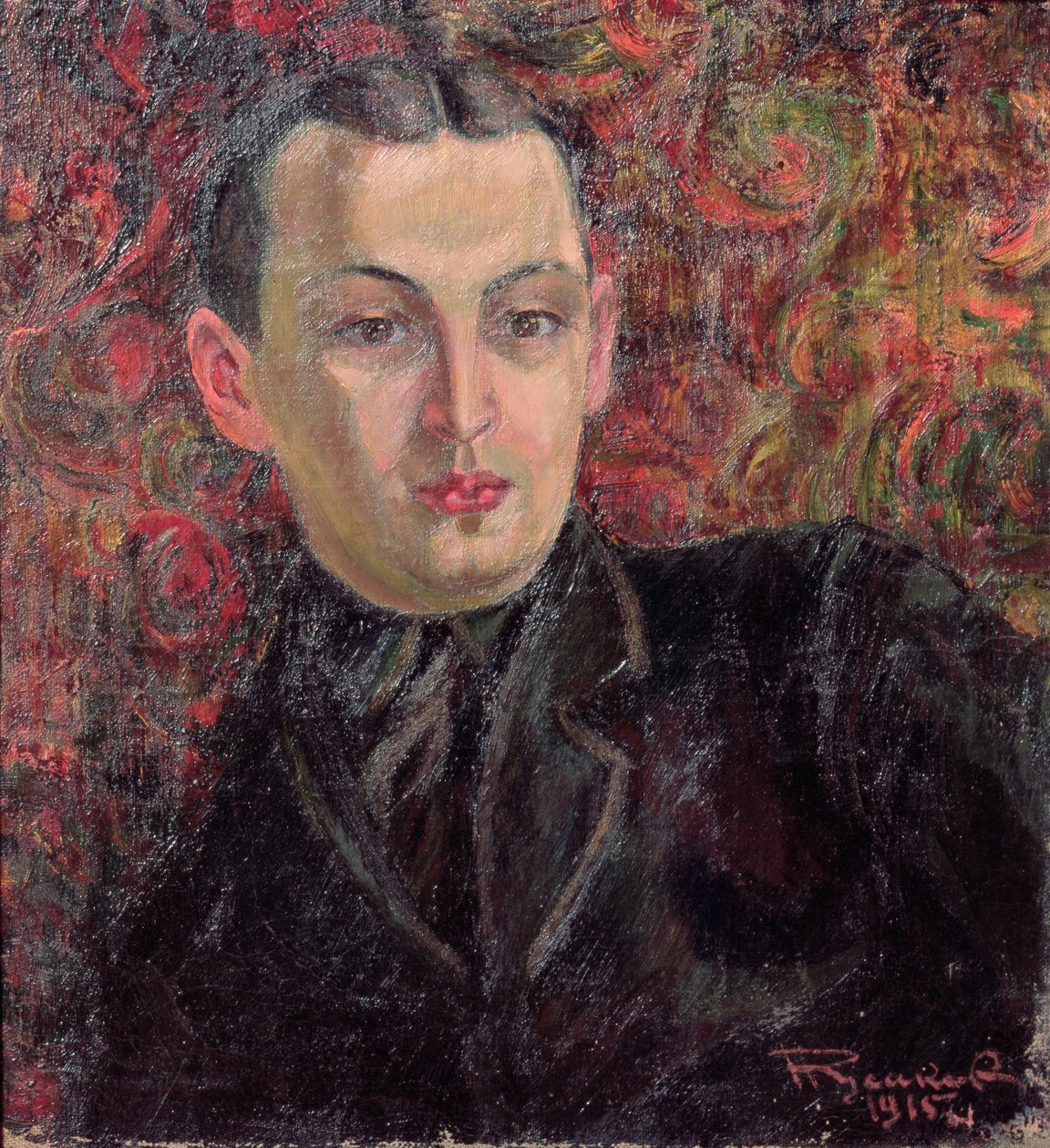 Portrait of the Artist Alexander Rodchenko (1891-1956) 1915