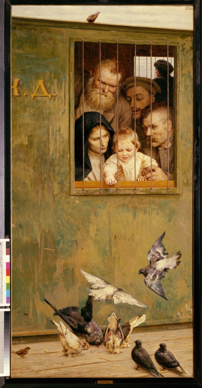 Life is Everywhere - Painting by Nikolai Alexandrovich Yaroshenko (Oil ...