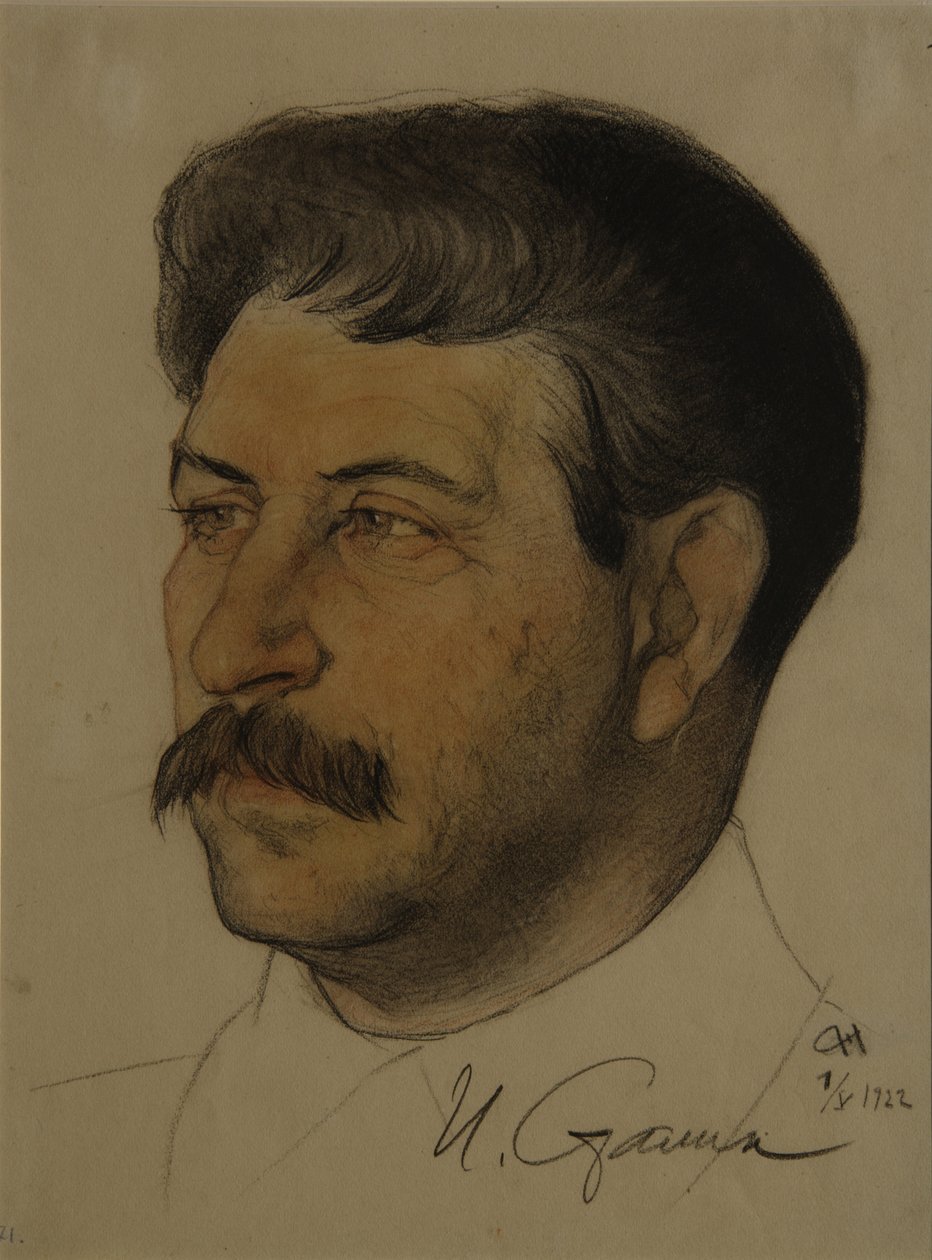 Portrait of Joseph Stalin by Nikolai Andreevich Andreev