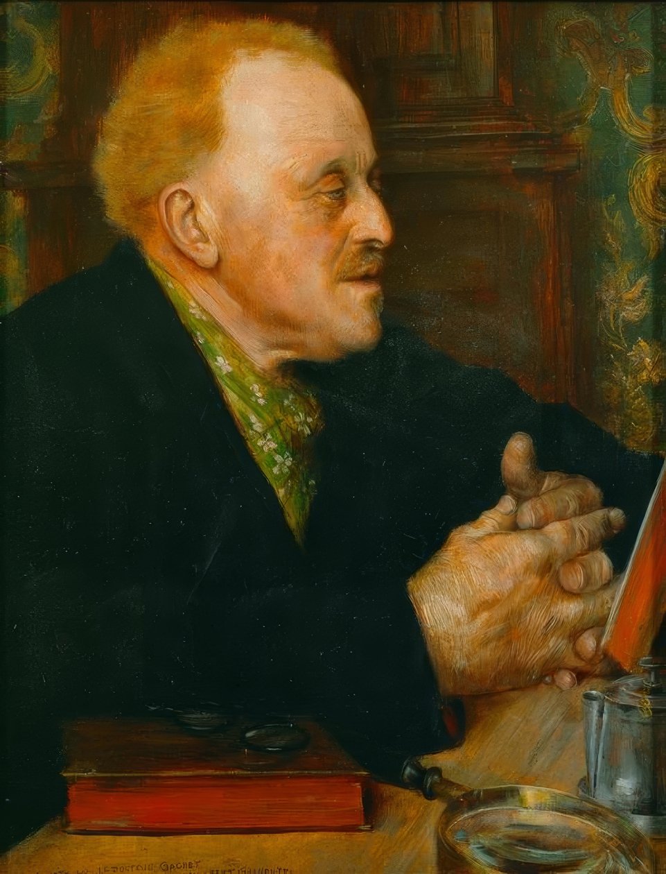 Doctor Paul Gachet by Norbert Goeneutte: Fine art print