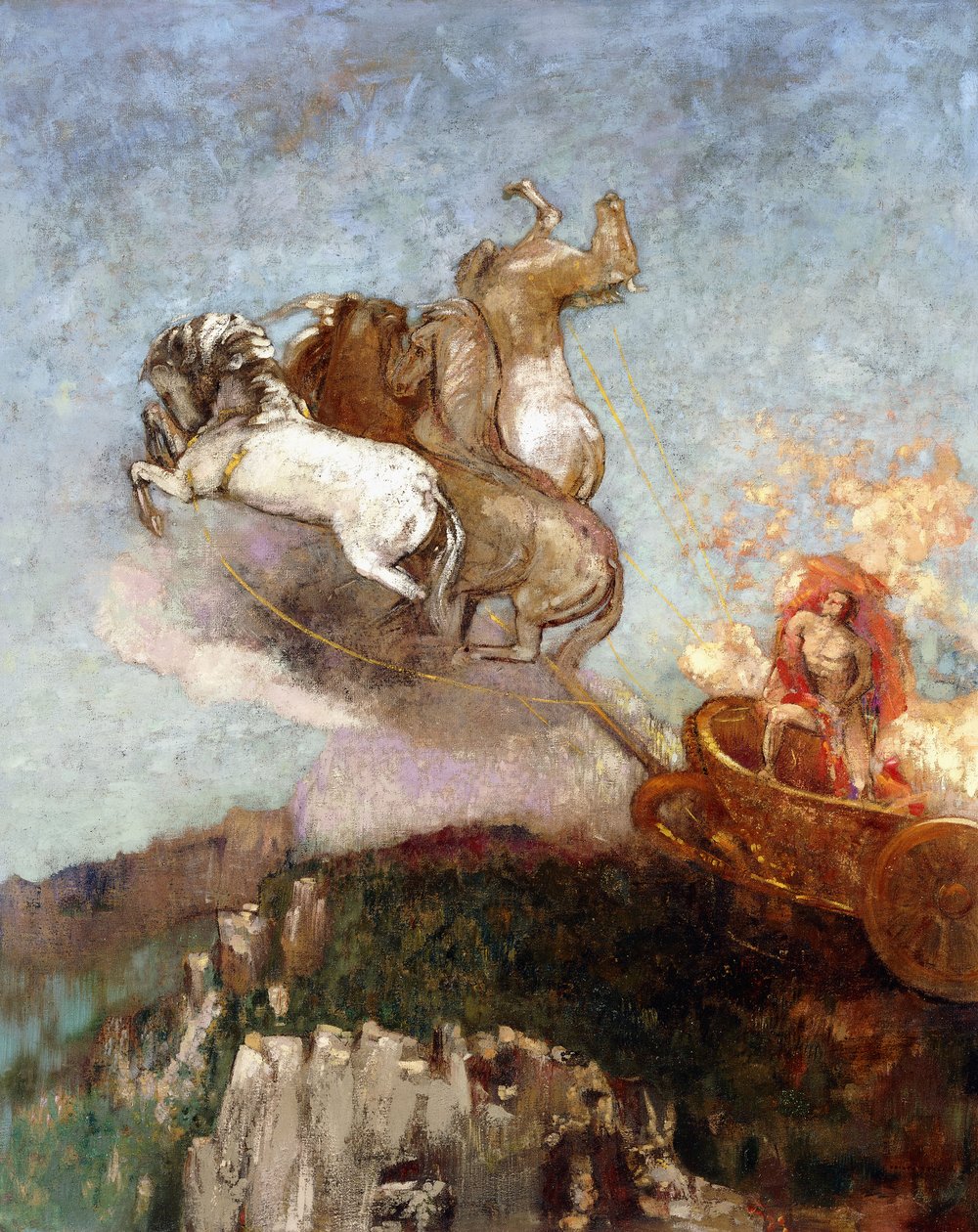 The Chariot of Apollo by Odilon Redon: Buy fine art print