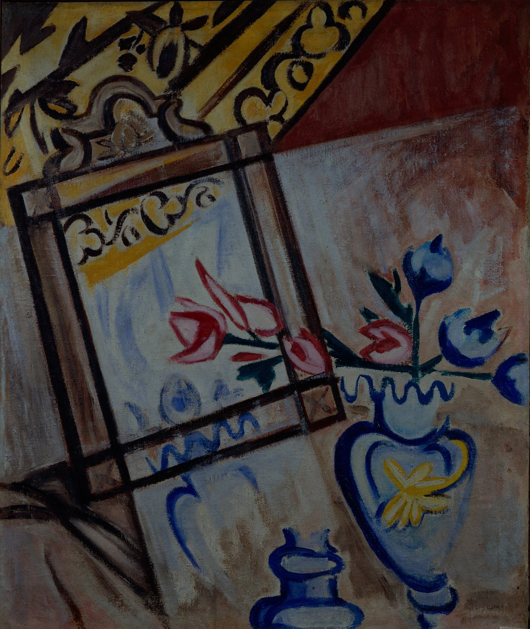 Still Life by Olga Rozanova: High-quality fine art print