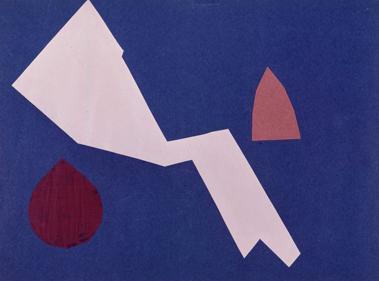 Universal War Collage work by Olga Rosanova, January 1916