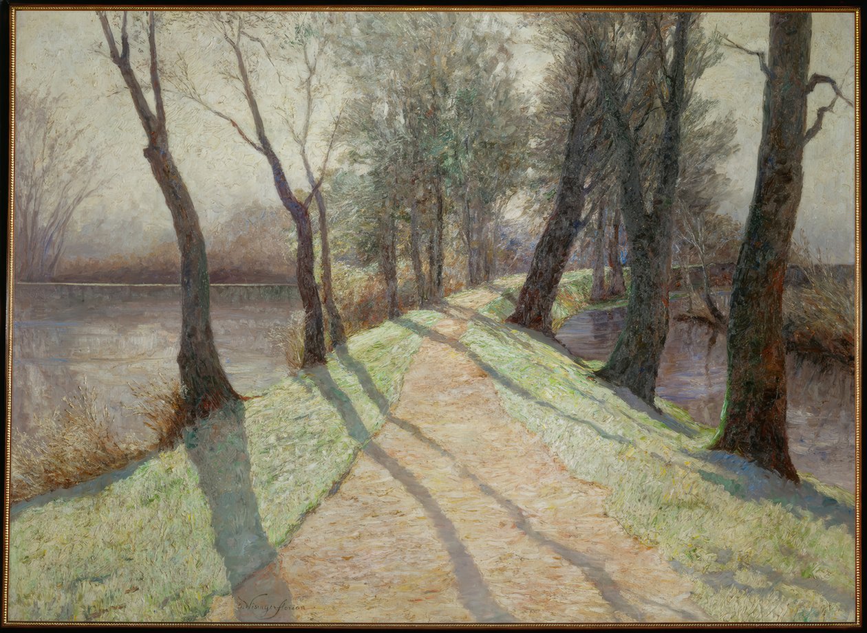 The First Frost by Olga Wisinger-Florian: Fine art print